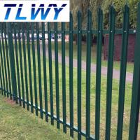 China China Anping TLWY 30 Years Factory  Galvanised Steel Palisade Spiked Security Fencing for sale