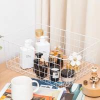 China Square Wire Mesh Container Vegetable Mesh Storage Baskets for sale