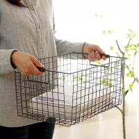 China Square Wire Mesh Container Vegetable Mesh Storage Baskets for sale