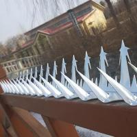 China Galvanized Razor Burglar Proof Fence Security Spikes 1.3*0.36*0.11m for sale