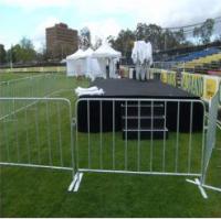 China OEM ODM Steel Crowd Control Barriers 1.1x2.1m 1.1x2.2m 1.1x2.5m for sale