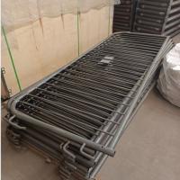 China Anping TLWY Galvanised Pedestrian Steel Crowd Control Barriers Powder Coating for sale