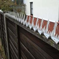 China Anping TLWY Razor Sharp Fence Security Spikes Thickness 2mm for sale