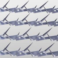 China Length 1.25m Fence Security Spikes Iron Wire Anti Climb Wall Spikes for sale
