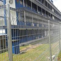 China Galvanized Steel 3D Garden Fence Curvy Welded Fence Anti Corrosion for sale