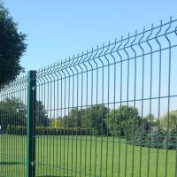 China Galvanized Steel 3D Garden Fence Curvy Welded Fence Anti Corrosion for sale