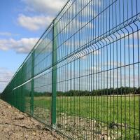 China Galvanized Steel 3D Garden Fence Curvy Welded Fence Anti Corrosion for sale