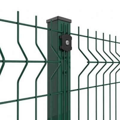 China RAL 6005 Green Garden Wire Mesh Fencing for sale