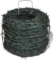 China Anti Alkali Military  Security Barbed Wire Fencing BWG 12x12 for sale