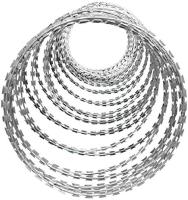 China Anti Alkali Military  Security Barbed Wire Fencing BWG 12x12 for sale
