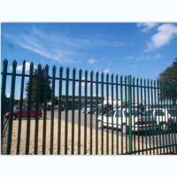China Hot Dipped Galvanized D W Europe Palisade Fence For Park H 1.5m-2.8m for sale