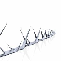 China PVC Coating Barb Length 90mm Wall Security Spikes For Fence Tops 1m 1.25m 1.5m for sale
