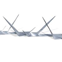 China PVC Coating Barb Length 90mm Wall Security Spikes For Fence Tops 1m 1.25m 1.5m for sale