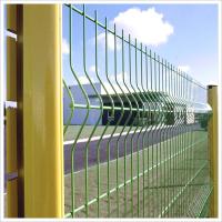 China TL-63 Triangle Bending Fence  Galvanized Iron 3D Wire Fence for sale