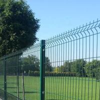 China TL-63 Triangle Bending Fence  Galvanized Iron 3D Wire Fence for sale