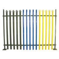 China Hot Dipped PVC Coated Europe Palisade Fence for Outdoor for sale
