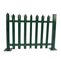 China High Quality Hot Dipped PVC Coated Europe Palisade Fence Panels for sale