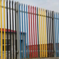 China High Quality Hot Dipped PVC Coated Europe Palisade Fence Panels for sale