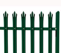 China High Quality Hot Dipped PVC Coated Europe Palisade Fence Panels for sale