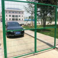 China Green 3mm Welded Mesh Garden Fencing Metal Frame Material Wire For Farm for sale