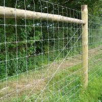 China 1.5mm Galvanized Wire Farm Fence Gate 4 Ft Livestock Gate for sale