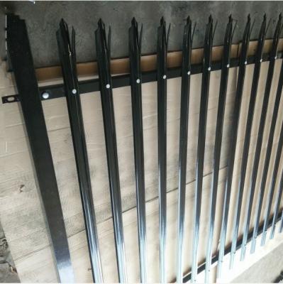 China Height 1.5m-2.8m Galvanized Palisade Security Fencing Anti Rust for sale