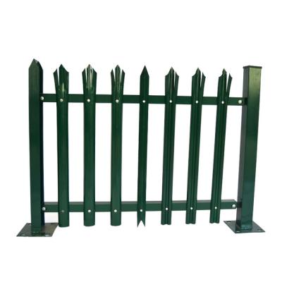 China Outdoor Green Palisade Security Fencing for sale