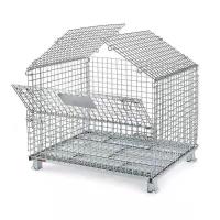 China B5.8 Steel Wire Mesh Storage Container 1000*800*840mm for sale
