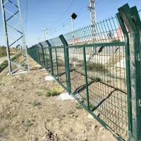 China Framework Welded Mesh Fencing 1800x3000MM Railway Security Fencing for sale