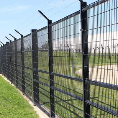China ISO9001 868 Welded Metal Fence Powder Coated Wire Fencing 50*150mm for sale
