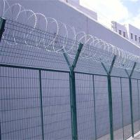 China 3D Welded Commercial 358 Security Mesh Panels Fence For Airport for sale