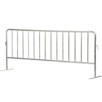 China TLWY Galvanized Crowd Control Barriers PVC Coated Movable Road Barriers for sale