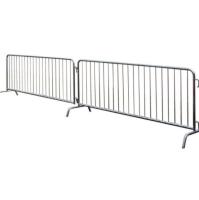 China TLWY Galvanized Crowd Control Barriers PVC Coated Movable Road Barriers for sale