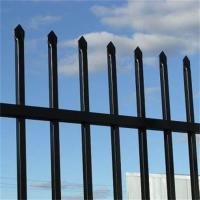 China 3.0mm  4.0mm PVC Metal Palisade Fencing Height 1m To 6m for sale