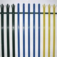 China ISO9001 6ft Palisade Security Fence Powder Coated Easily Assembled for sale