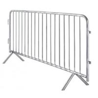 China 2m 2.2m 2.5m Outdoor Crowd Control Barriers Galvanized Metal Traffic Barrier for sale