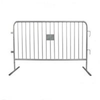 China OEM ODM Steel Barricades Crowd Control 1.5mm Temporary Pedestrian Barriers for sale