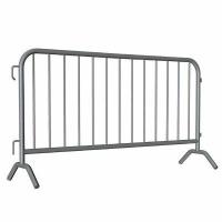 China OEM ODM Steel Barricades Crowd Control 1.5mm Temporary Pedestrian Barriers for sale