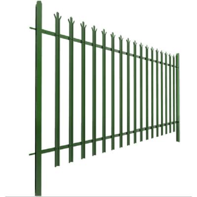 China hot-dipped galvanized or PVC coated W pale and D pale type Palisade Fence - Security Fence for Factory and Residences for sale