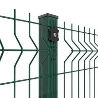 China Anping TLWY Curved 3D Wire Mesh Fence Green Galvanized ODM OEM for sale