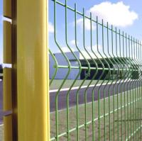 China Anping TLWY Curved 3D Wire Mesh Fence Green Galvanized ODM OEM for sale