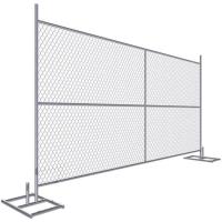 China 32mm O.D Security Temporary Outdoor Fence Corrosion Resistant for sale