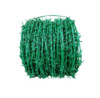 China Spacing 5'' Razor Coil Barbed Wire Security Fence PVC Coated for sale