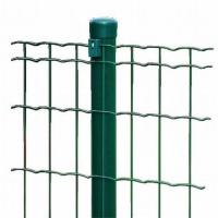 China OD 60mm*1.5mm Green PVC Coated Welded Mesh Holland Mesh Netting for sale