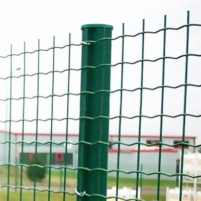 China OD 60mm*1.5mm Green PVC Coated Welded Mesh Holland Mesh Netting for sale