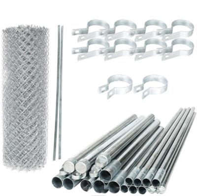 China Dia 2.0mm 3.0mm Heavy Duty Chain Link Mesh Fencing 5.0m 10m 5m for sale