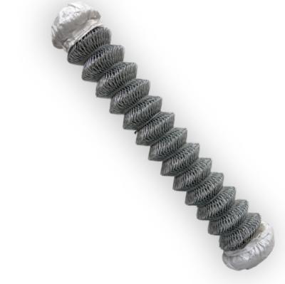 China Knuckle Barbed 6 Ft  9 Gauge Chain Link Fence Rolls PVC Coated for sale