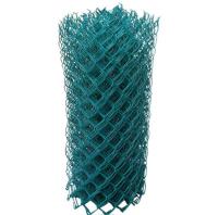 China Knuckle Barbed 6 Ft  9 Gauge Chain Link Fence Rolls PVC Coated for sale
