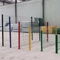 China RAL 6005 Green 3D Wire Mesh Fence For Garden H 630mm 830mm for sale