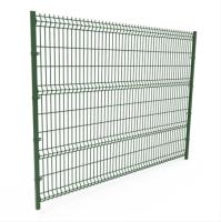 China Q195 Q235 3D Wire Curved Fence Panel 75mmx150mm 60mmx150mm for sale